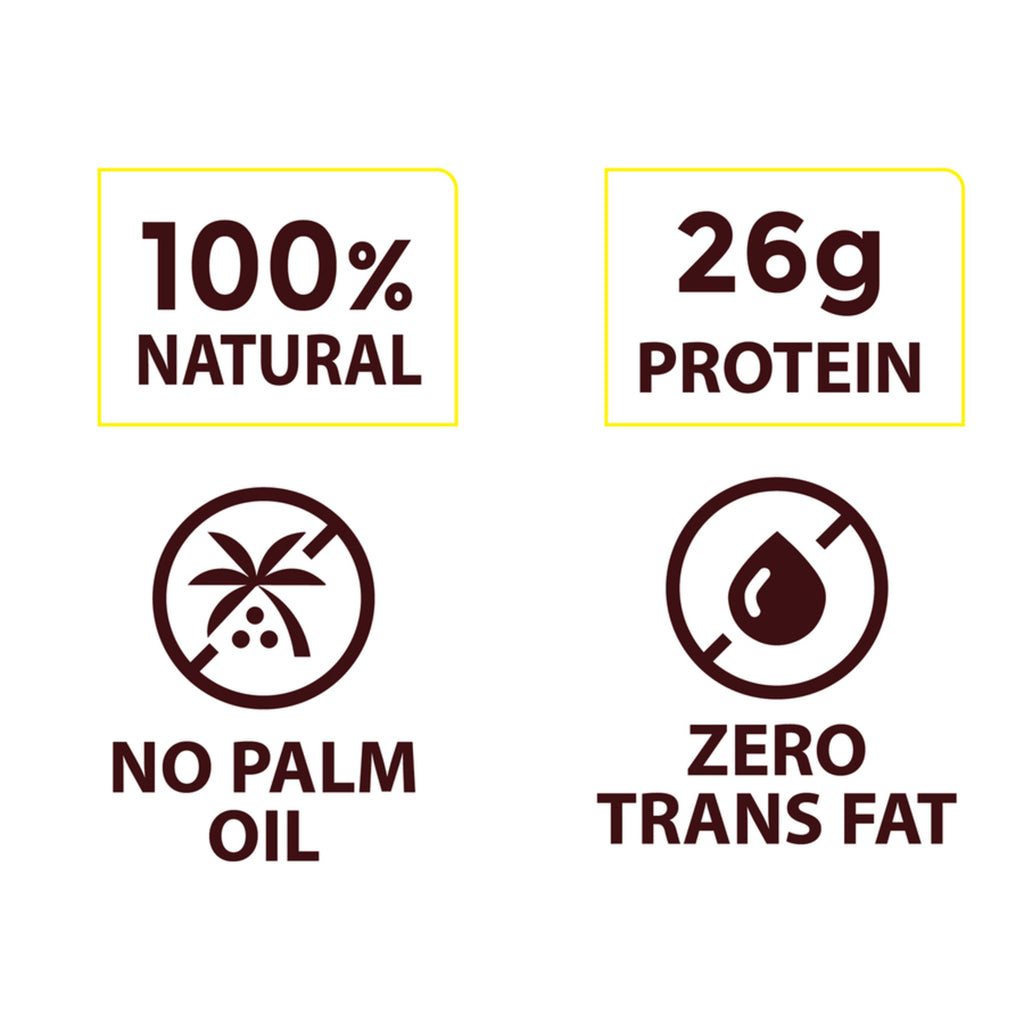 LA Americana Peanut Butter Unsweetened- Creamy 350g | 26% Protein – LA ...